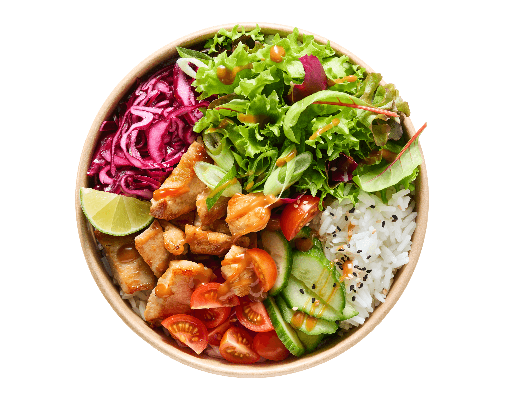 planted.chicken Teriyaki Bowl - dean&david