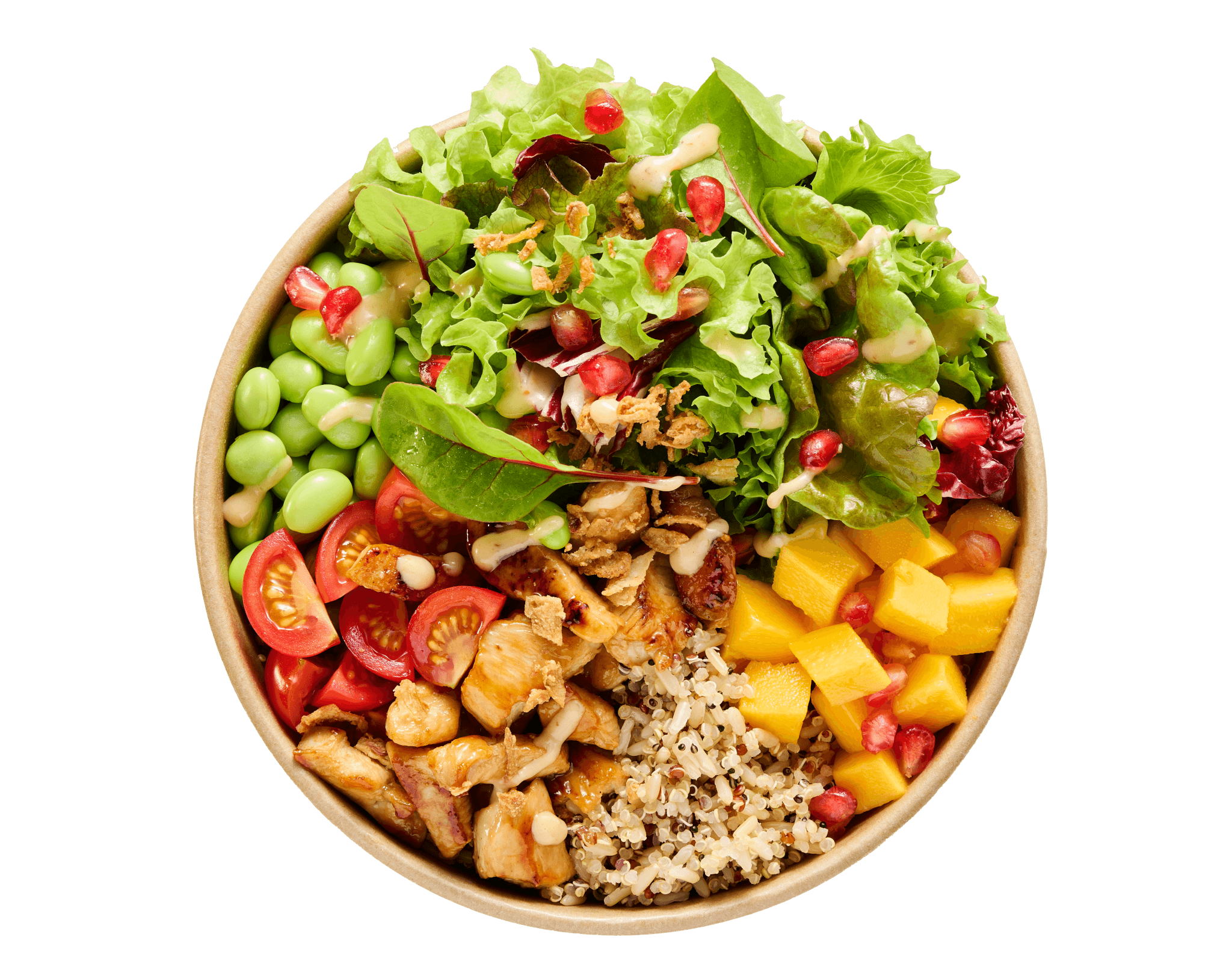 Crunchy planted.chicken Bowl - dean&david